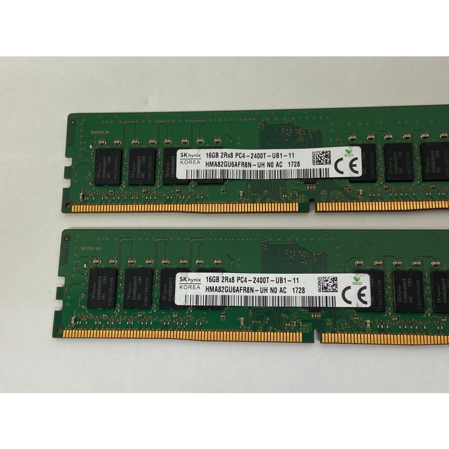 SK hynix HYNIX PC4-2400T-UB1-11 DDR4-2400 16GB 2枚で ddr4 32gb デスクトップ メモリ ECC無し DDR4-19200 DDR4 ...