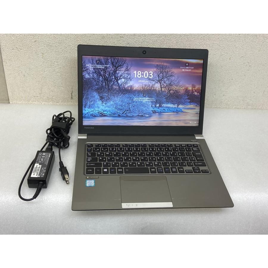 TOSHIBA 東芝 dynabook r63/j 8250u ノートパソコン i5 第8世代 インテル Core 8250U メモリ8GB SSD128GB カメラ 13.3 ノートpc ...