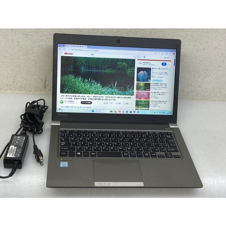 TOSHIBA 東芝 dynabook r63/j 8250u ノートパソコン i5 第8世代 インテル Core 8250U メモリ8GB SSD128GB カメラ 13.3 ノートpc ...