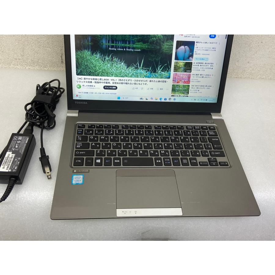 TOSHIBA 東芝 dynabook r63/j 8250u ノートパソコン i5 第8世代 インテル Core 8250U メモリ8GB SSD128GB カメラ 13.3 ノートpc ...