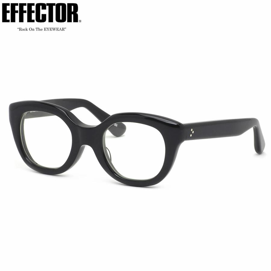 EFFECTOR エフェクター メガネ 紫外線カットレンズセット CHICAGO BK 47サイズ : メガネ・サングラスのThats - 通販 - Yahoo!ショッピング
