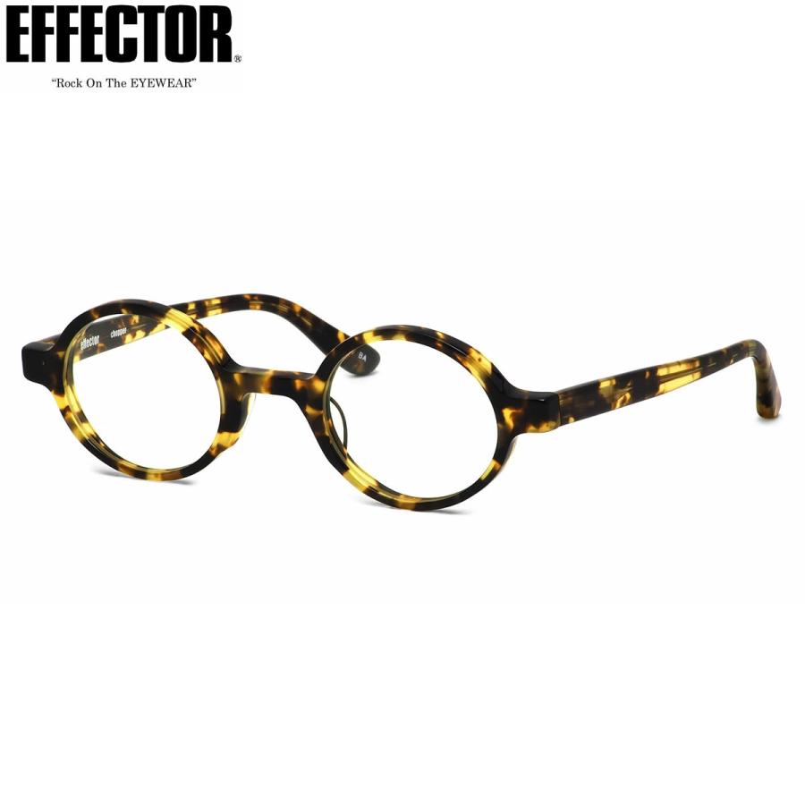 EFFECTOR エフェクター chopper BA 43サイズ メガネ UVカット仕様伊達メガネレンズ付 effector チョッパー ラウンド 丸メガネ 日本製 メ : メガネ・サングラス ...