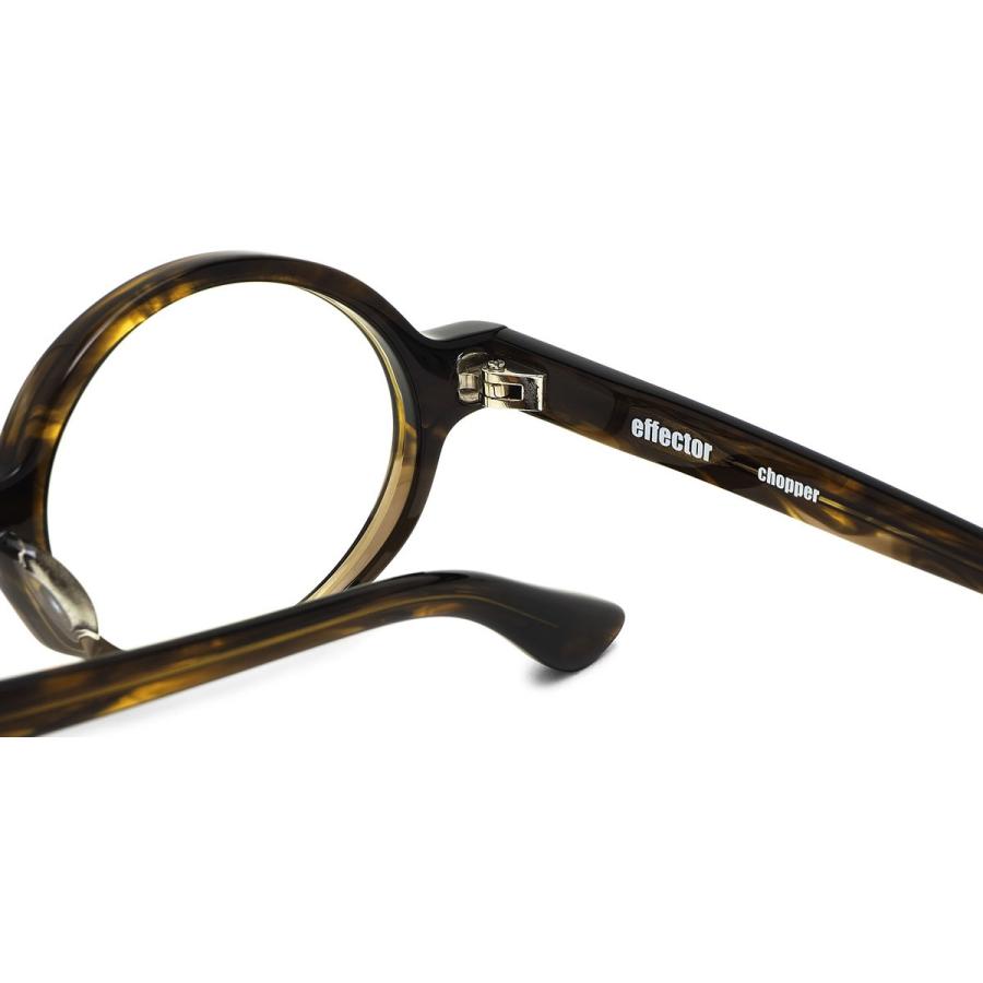 EFFECTOR エフェクター chopper LEO2 43サイズ メガネ UVカット仕様伊達メガネレンズ付 effector チョッパー ラウンド 丸メガネ 日本製 : メガネ・サングラス ...