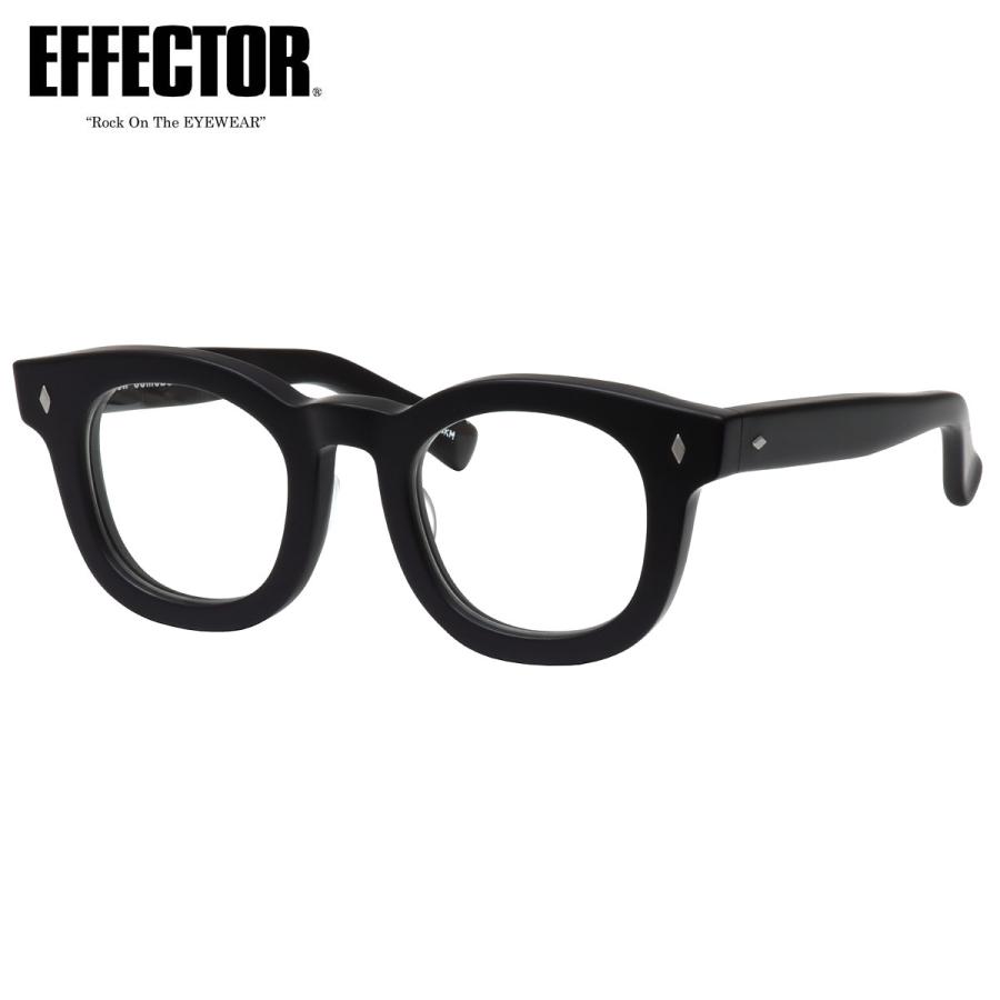 EFFECTOR（エフェクター） メガネメガネ 紫外線カットレンズ付き COMODO BKM 46 EFFECTOR : メガネ・サングラスのThats - 通販 - Yahoo!ショッピング