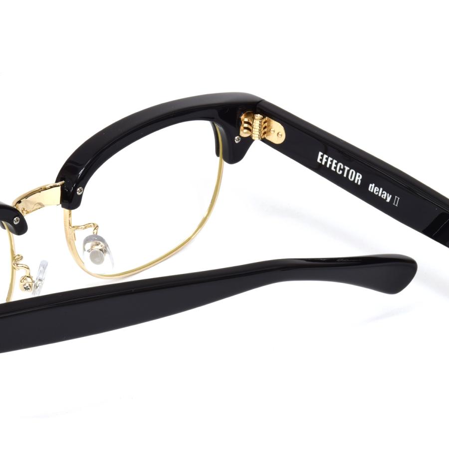 EFFECTOR エフェクター メガネ 紫外線カットレンズ付き DELAY2 BKG 50 ディレイ2 : メガネ・サングラスのThats - 通販 - Yahoo!ショッピング