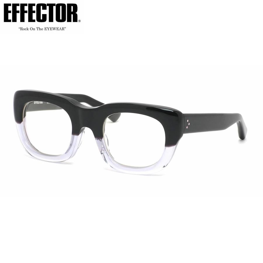 EFFECTOR エフェクター メガネ DELTA BK2 52サイズ デルタ ウェリントン 日本製 鯖江 UVカット仕様 伊達メガネレンズ付 : メガネ・サングラスのThats - 通販 ...