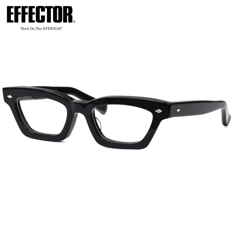 EFFECTOR エフェクター メガネ 紫外線カットレンズ付き DESTO BK 52 デスト : メガネ・サングラスのThats - 通販 - Yahoo!ショッピング