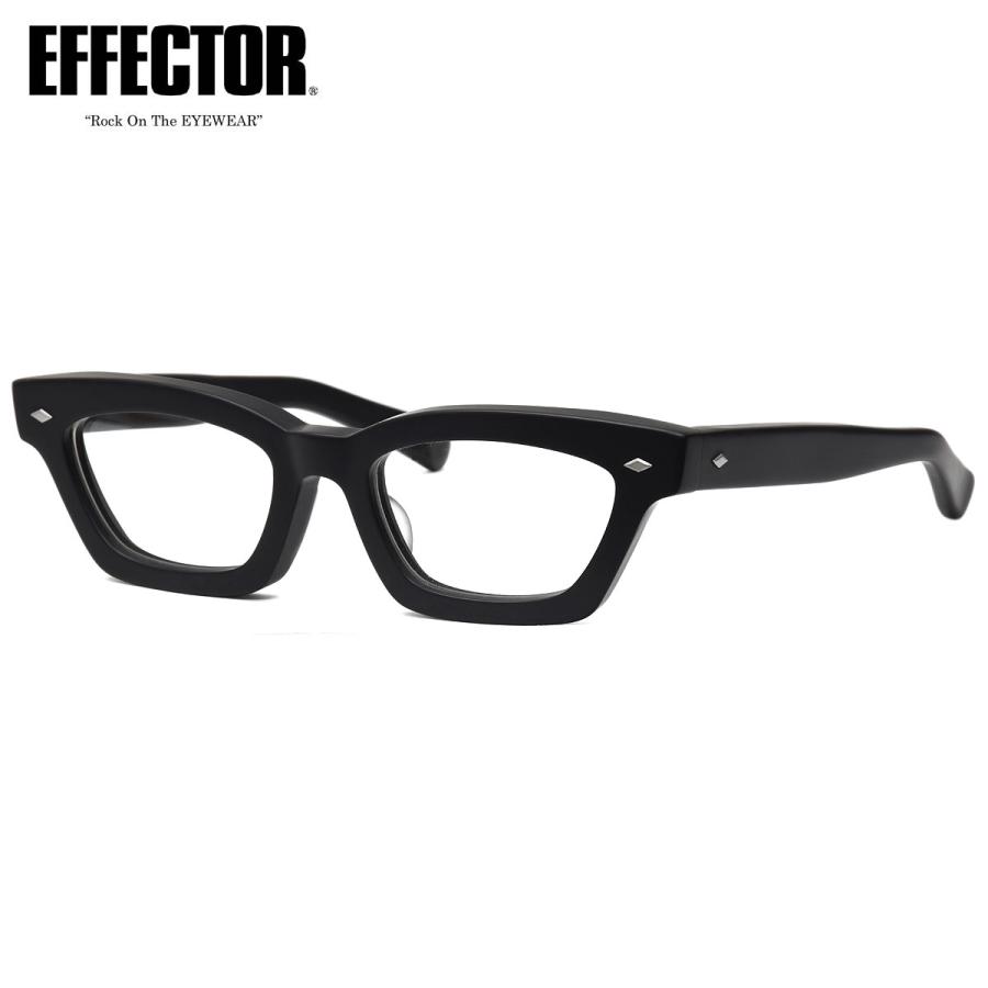 EFFECTOR エフェクター メガネ 紫外線カットレンズ付き DESTO BKM 52 デスト : メガネ・サングラスのThats - 通販 - Yahoo!ショッピング