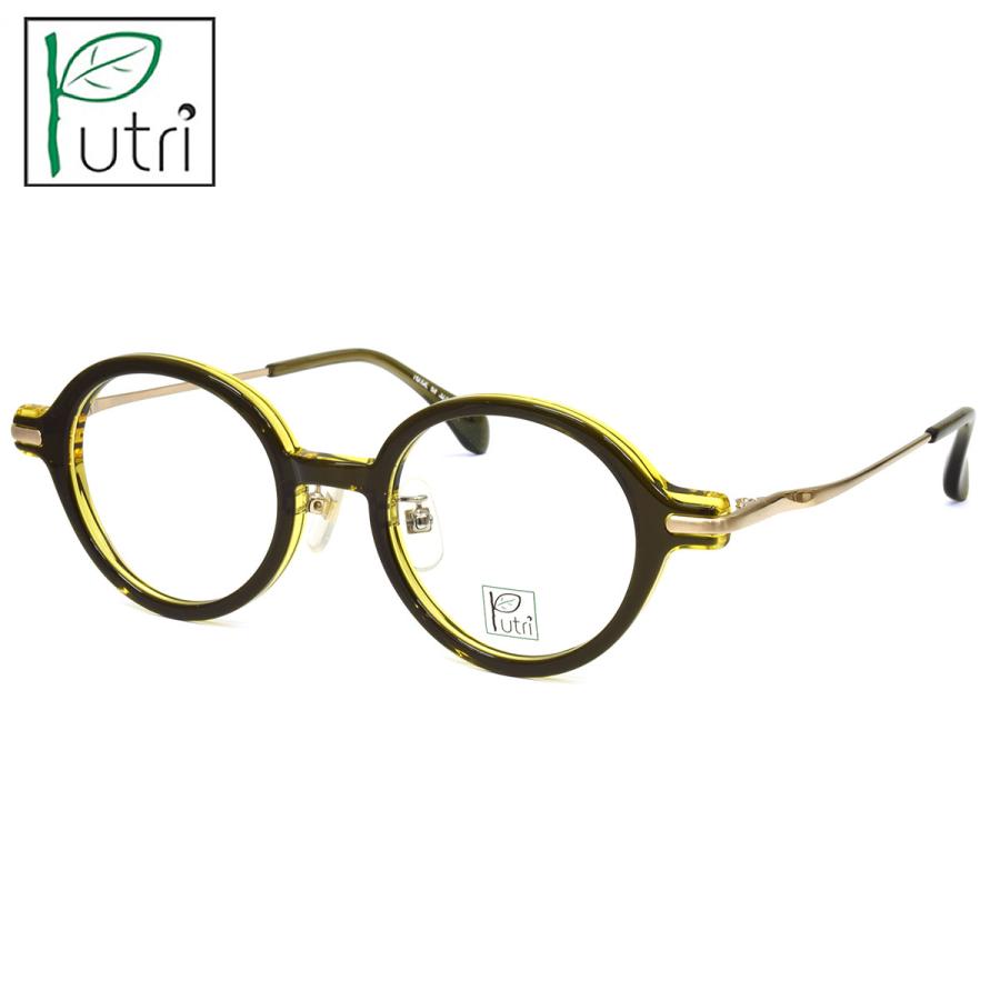 プトゥリ EP-910 1 44 メガネ Putri 日本製 国産 made in japan レディース : メガネ・サングラスのThats - 通販 - Yahoo!ショッピング