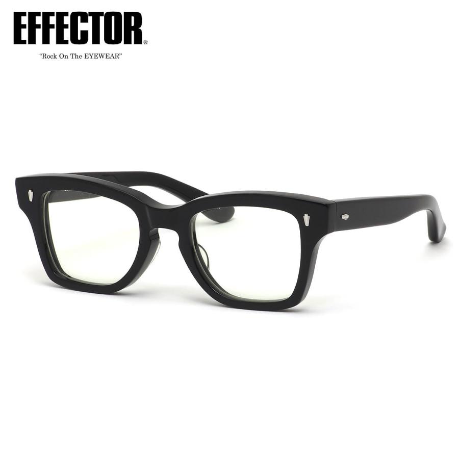 エフェクター メガネメガネ 紫外線カットレンズ付き FLINT BK 52 EFFECTOR : flint-bk-52 : メガネ・サングラスのThats - 通販 - Yahoo!ショッピング