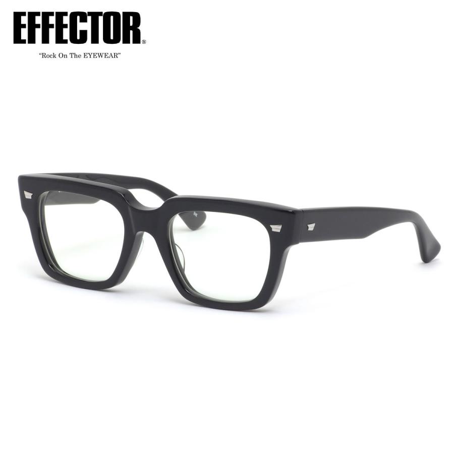 エフェクター メガネメガネ 紫外線カットレンズ付き FORTE BK 51 EFFECTOR : メガネ・サングラスのThats - 通販 - Yahoo!ショッピング