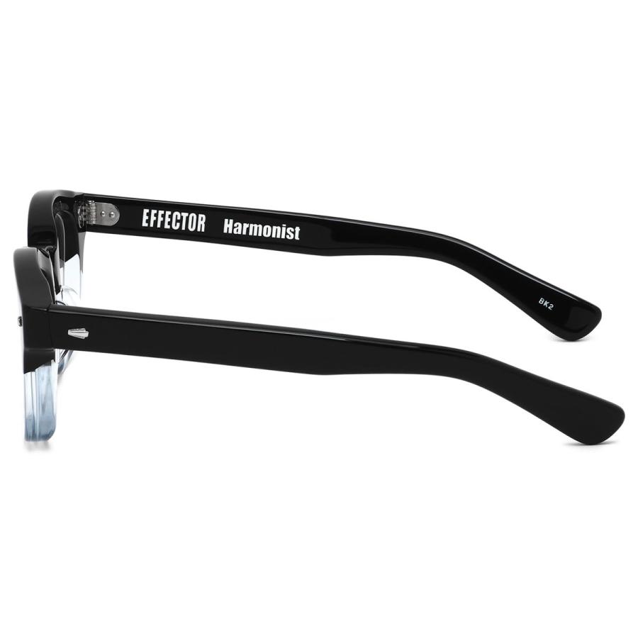 EFFECTOR エフェクター メガネ Harmonist BK2 48サイズ HARMONIST ハーモニスト ボストン 日本製 UVカット仕様 伊達メガネレンズ付 : メガネ・サングラスの ...