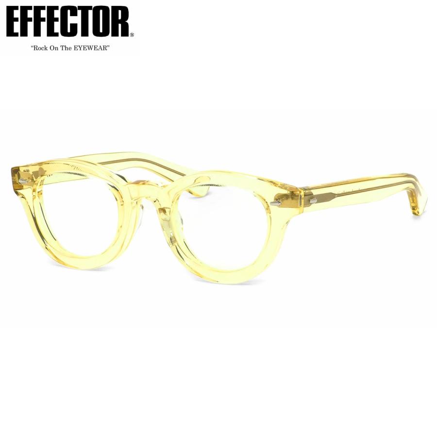 EFFECTOR エフェクター メガネ Harmonist KI 48サイズ HARMONIST ハーモニスト ボストン 日本製 UVカット仕様 伊達メガネレンズ付 : メガネ・サングラスの ...