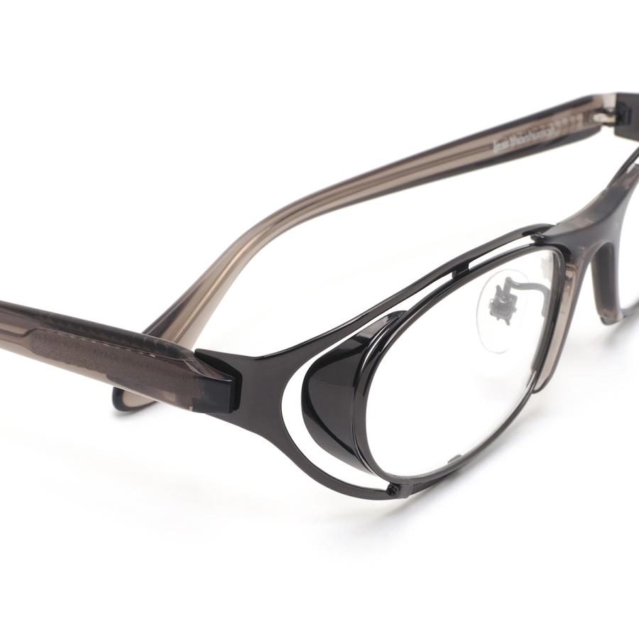 Less than human レスザンヒューマン LIN 89 52 メガネ 疑似ゴーグルスタイル ステンレス メンズ レディース ...