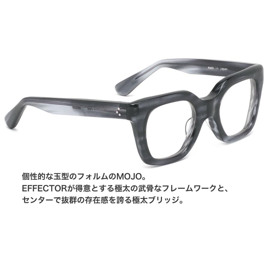EFFECTOR エフェクター メガネ 紫外線カットレンズセット MOJO GY 48サイズ : メガネ・サングラスのThats - 通販 - Yahoo!ショッピング