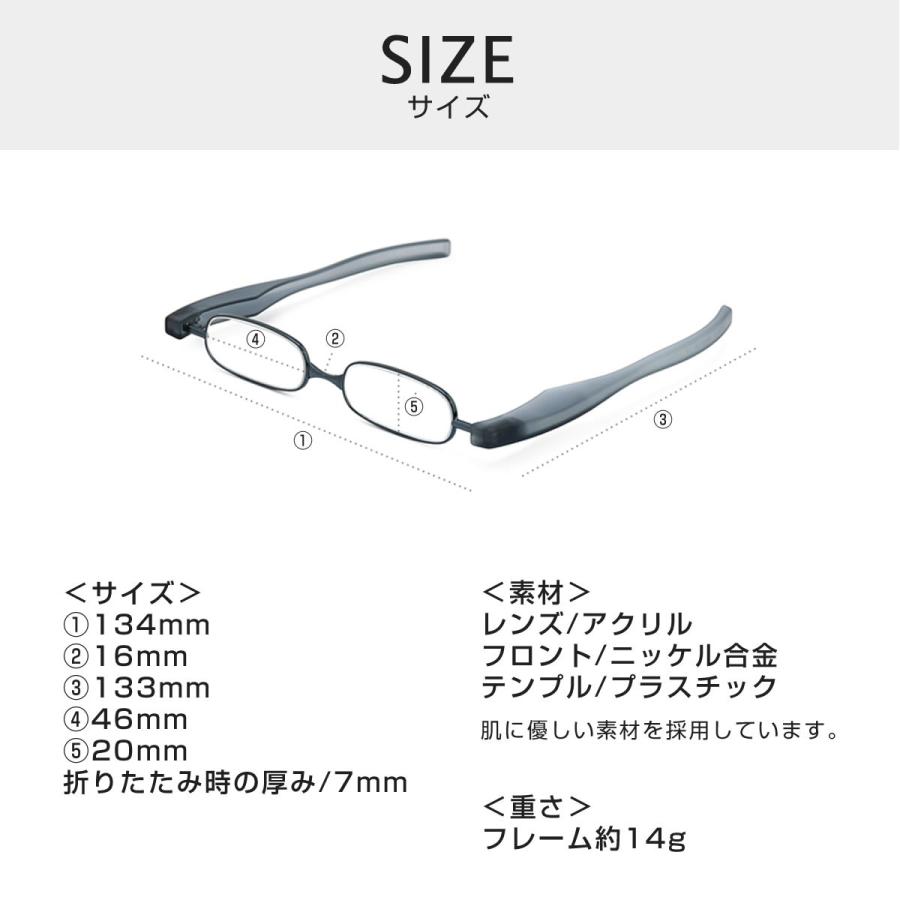 【ネコポス：2個まで】 ポッドリーダー スマート POD READER SMART podreader 折りたたみ 携帯 コンパクト リーディ [ACC] : メガネ・サングラスのThats ...