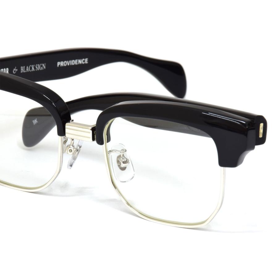 エフェクター メガネ 紫外線カットレンズ付き PROVIDENCE BK 49 EFFECTOR BLACK SIGN ブラックサイン コラボモデル プロビデンス : providence ...