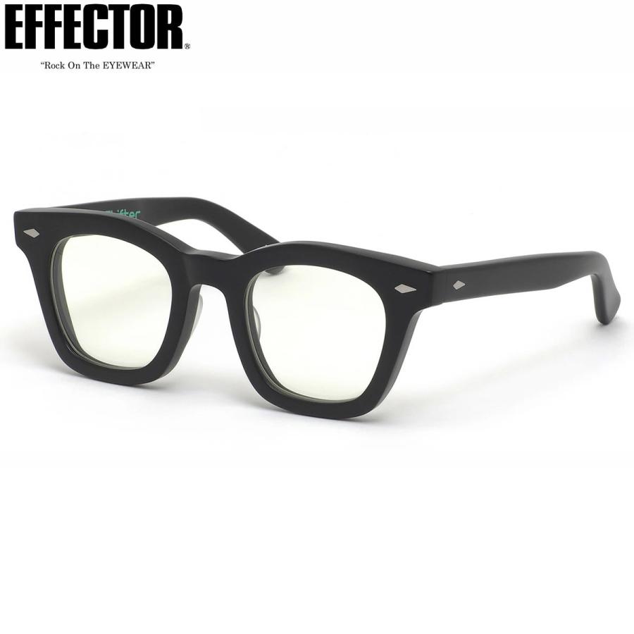 EFFECTOR エフェクター Phase Shifter BKM 48サイズ メガネ UVカット仕様伊達メガネレンズ付 × BOSS ボス フェイズ : メガネ・サングラスのThats ...