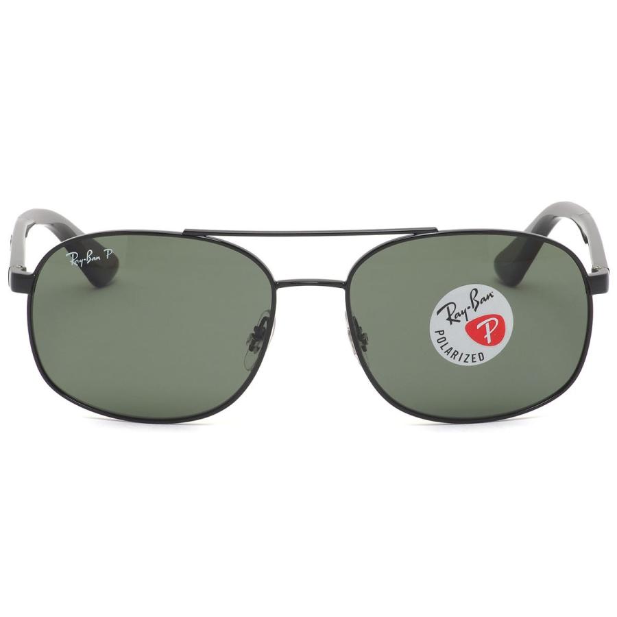 Ray-Ban レイバン サングラス RB3593 002/9A 58サイズ ダブルブリッジ ツーブリッジ ラバー コンビネーション ...
