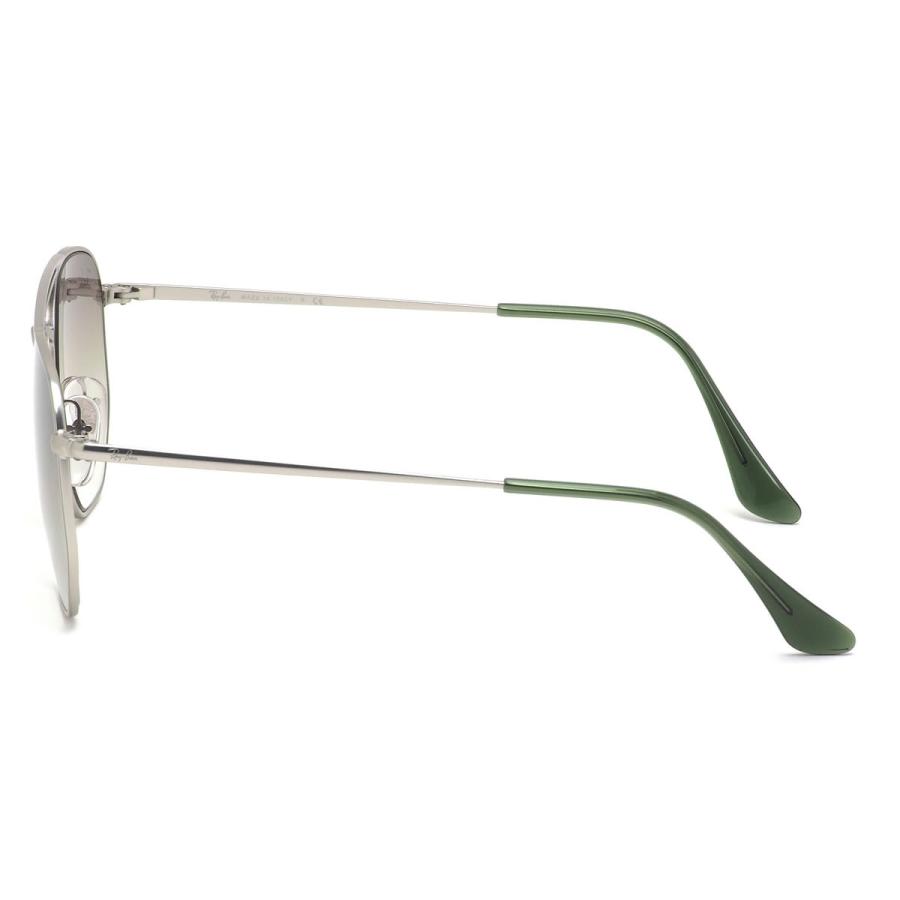 Ray-Ban レイバン サングラス RB3609 91420R 54サイズ 銀 緑 グラデーションレンズ ヘキサンゴン 六角形 ダブ ...