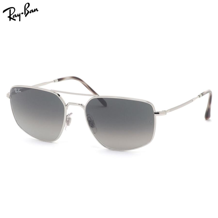 Ray-Ban レイバン サングラス RB3666 003/71 56 ダブルブリッジ グラデーションレンズ 度数付き対応 メンズ レディース ...