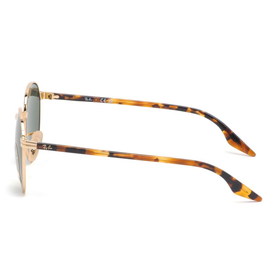 Ray-Ban レイバン RB3691 001/31 51 サングラス ラウンドメタル グリーンクラシック G15 度数付き対応 メンズ ...