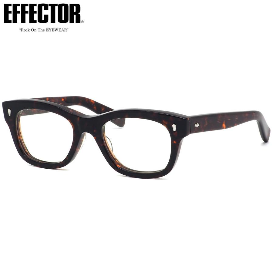 エフェクター EFFECTOR メガネ 伊達メガネセットroll TUR 52サイズroll ロール ウェリントン made in Japan 鯖江 : メガネ・サングラスのThats ...