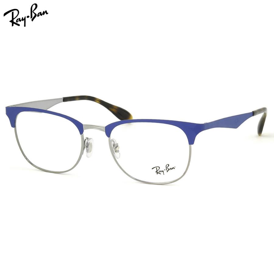 Ray-Ban レイバン メガネ フレーム RX6346 2911 52サイズ シートメタル スクエアレイバン RAYBAN : メガネ ...