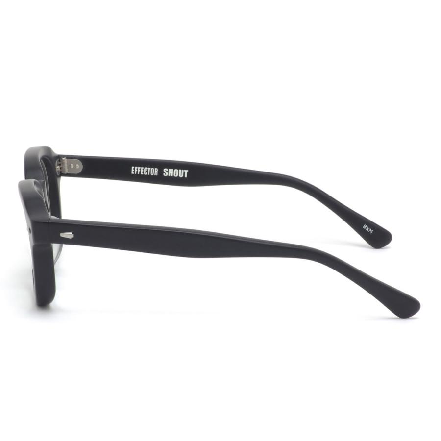 エフェクター メガネメガネ 紫外線カットレンズ付き SHOUT BKM 47 EFFECTOR : メガネ・サングラスのThats - 通販 - Yahoo!ショッピング