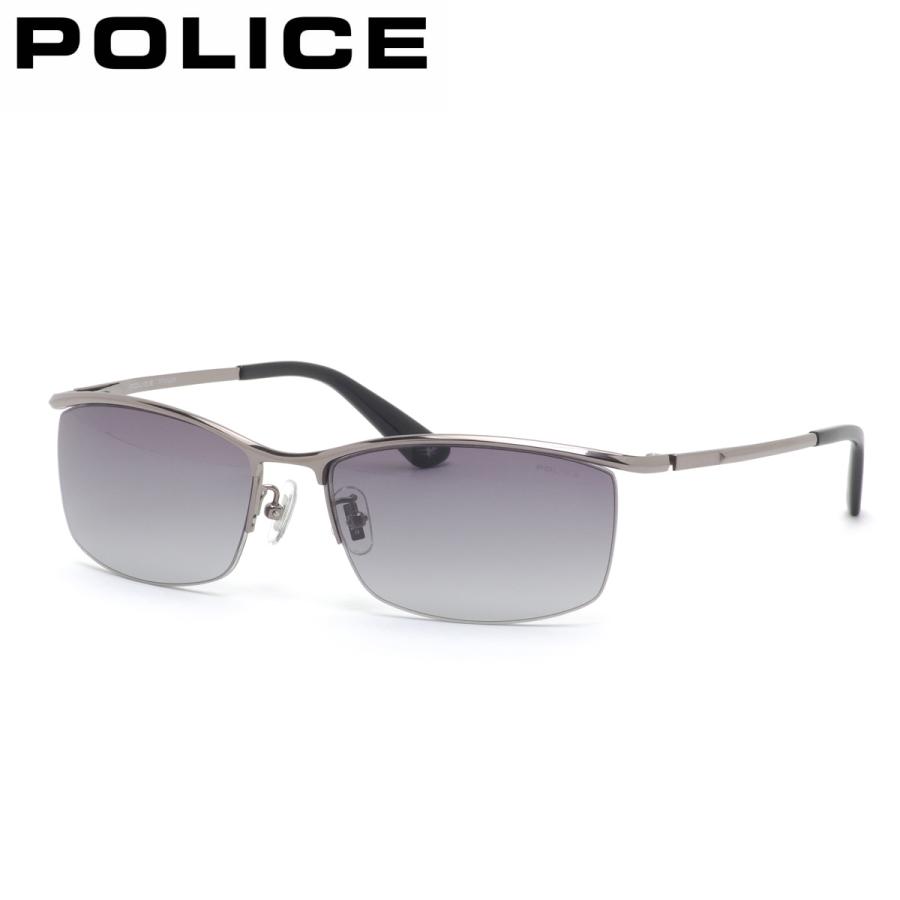 POLICE ポリス SPLG38J 0568 59 サングラス VOLTAGE ボルテージ チタン グラデーションレンズ メンズ レディース ...