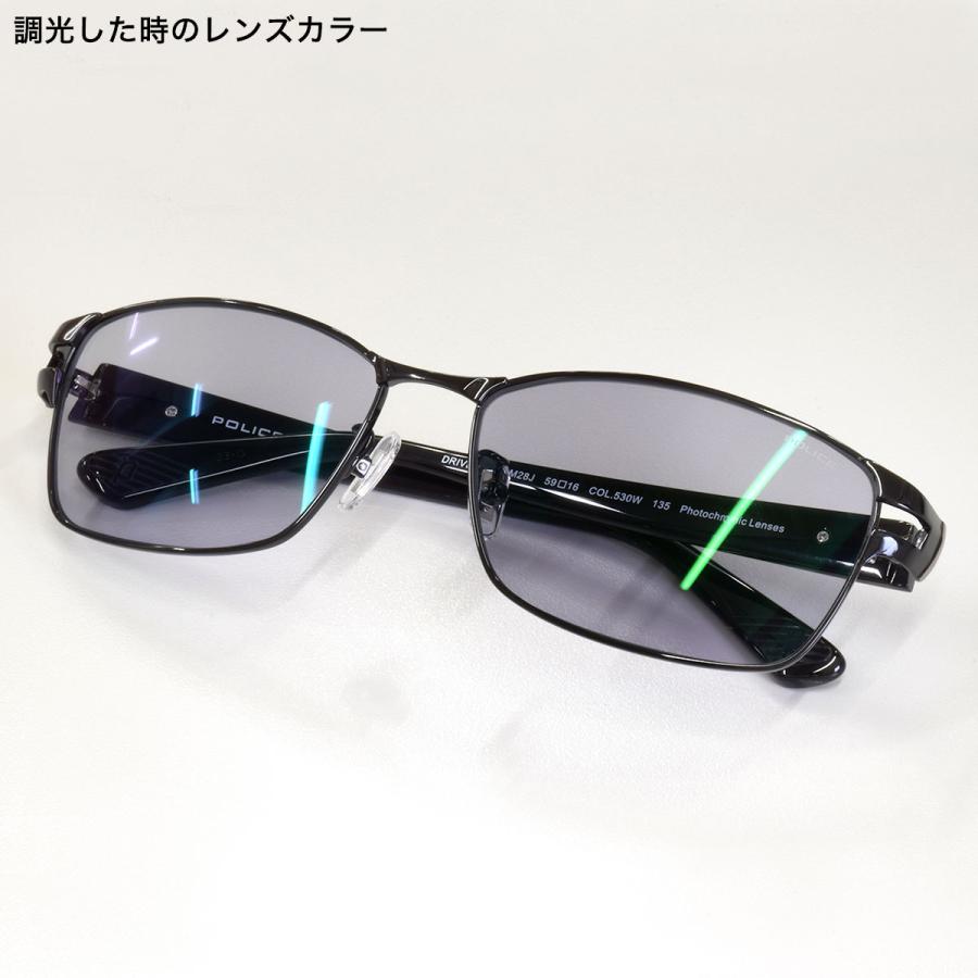 ポリス サングラス SPLM28J 530W 59 POLICE 調光レンズ photochromic フォトクロミック :splm28j-530w-59:メガネ・サングラスのThats ...