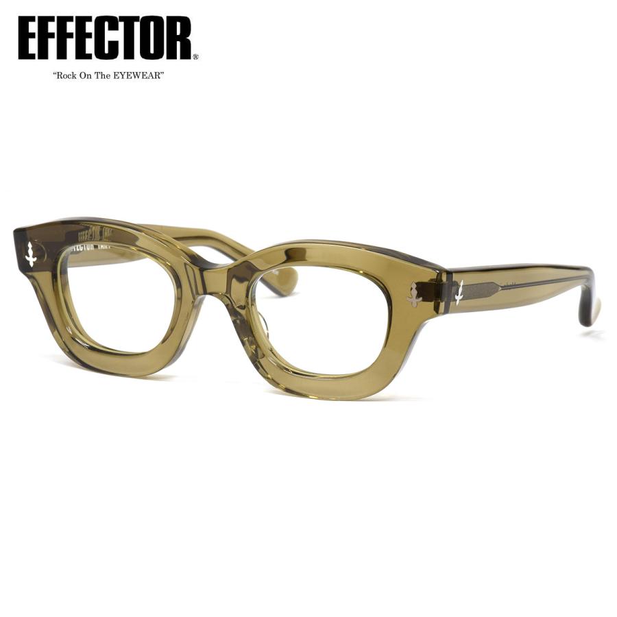 EFFECTOR エフェクター メガネ 紫外線カットレンズ付き TAKT KH 46 タクト : メガネ・サングラスのThats - 通販 - Yahoo!ショッピング