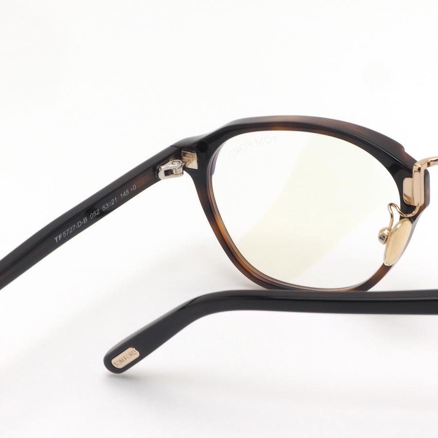 トムフォード メガネ TF5727D-B 052 53 TOM FORD ブルーライトカットレンズ : メガネ・サングラスのThats ...