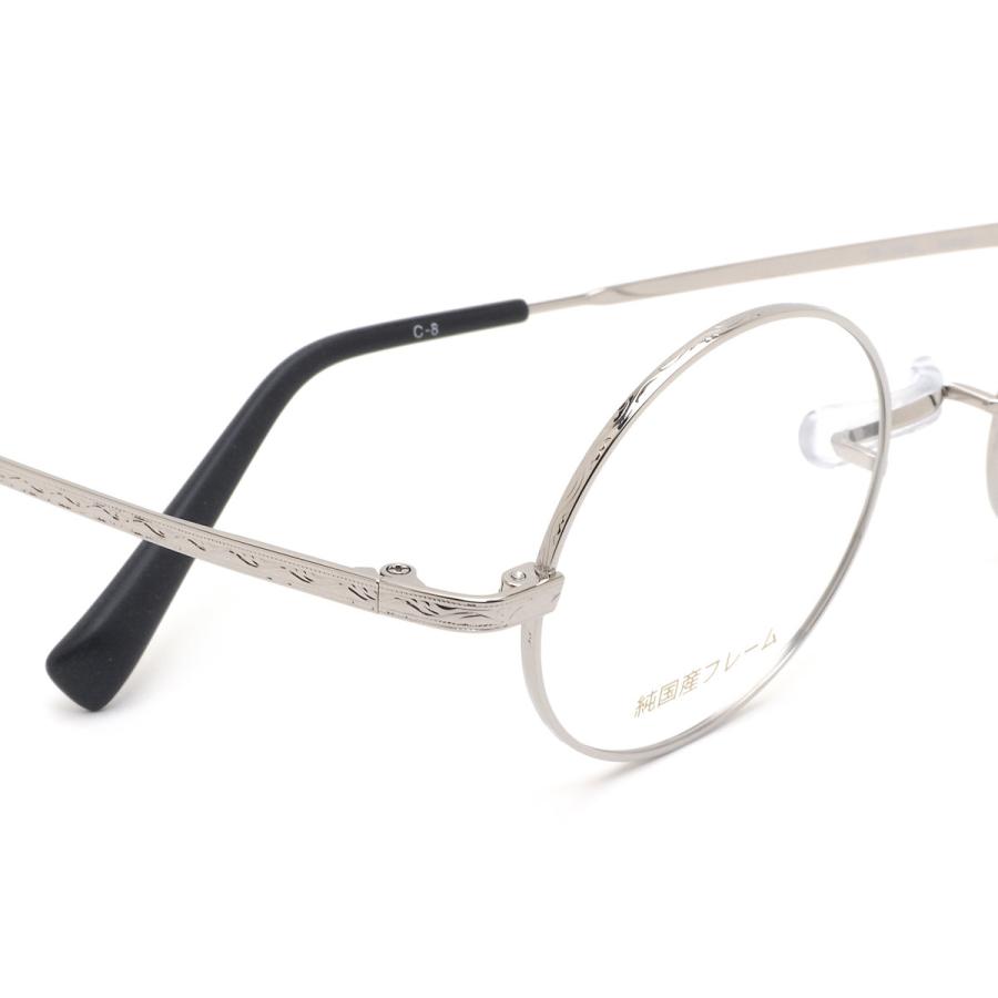ティージークラフト TK-1003 C-8 47 メガネ TG Craft ラウンド 丸メガネ 一山 チタン 日本製 国産 鯖江 メンズ レディース : tk-1003-8-47 : メガネ ...