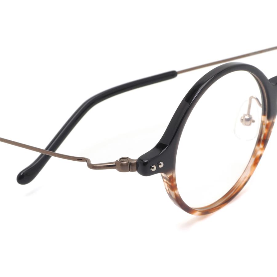 ユニオンアトランティック UA3628 BRH 43 メガネ UNION ATLANTIC AMIPARIS アミパリ オクタゴン 日本製 ...