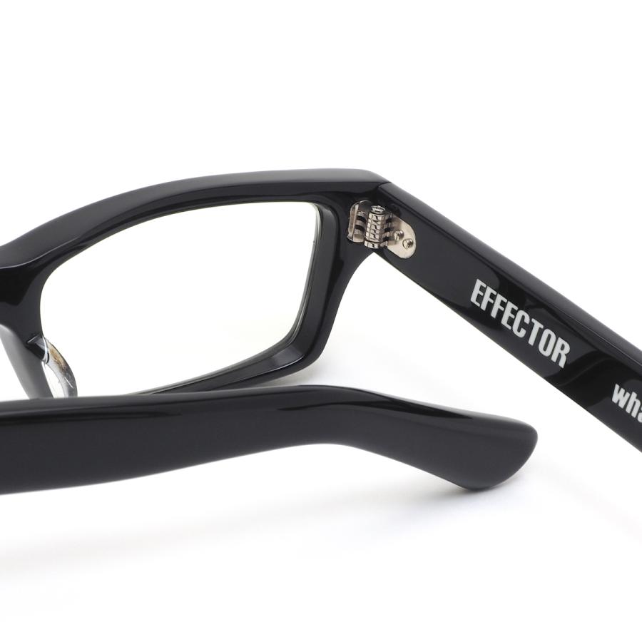 エフェクター メガネメガネ 紫外線カットレンズ付き whammy BK 52 EFFECTOR ワーミー : whammy-bk-52 : メガネ・サングラスのThats - 通販 ...