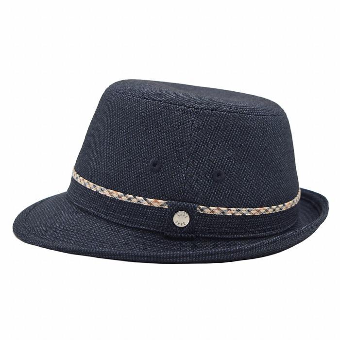 DAKS メンズ ハット アルペンハット 国産 日本製 ダックス小さいサイズ S 55cm ネイビー 紺 紳士 帽子 涼しい 春夏秋冬 D3754 : ザ・カルチェラタンハット - 通販 ...