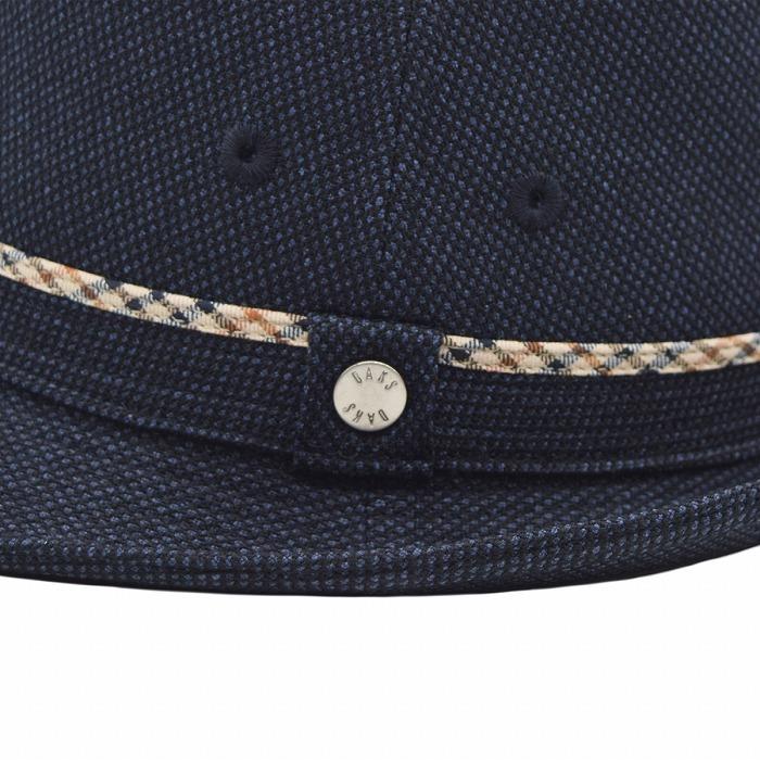 DAKS メンズ ハット アルペンハット 国産 日本製 ダックス小さいサイズ S 55cm ネイビー 紺 紳士 帽子 涼しい 春夏秋冬 D3754 : ザ・カルチェラタンハット - 通販 ...