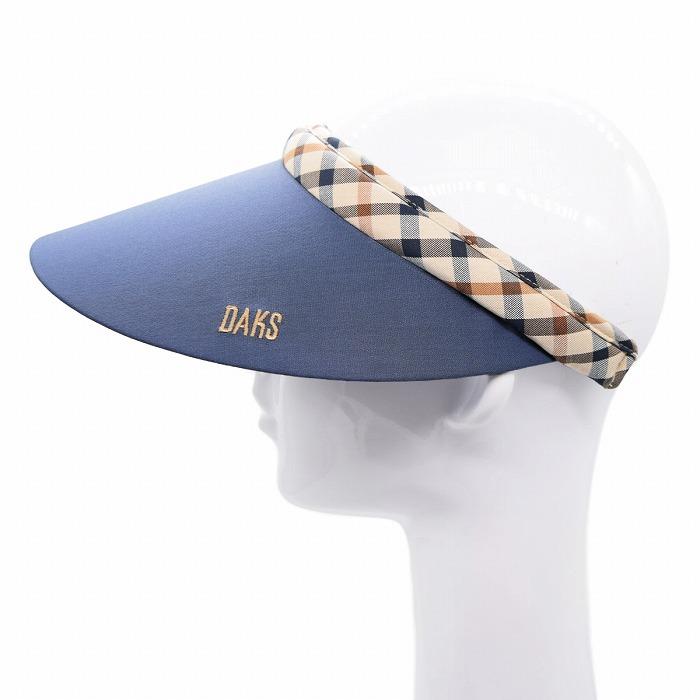 DAKS サンバイザー レディース ブランド ゴルフ 国産 日本製 ダックス UV 洗える ブルー 婦人 帽子 春夏秋冬 DL992 : ザ・カルチェラタンハット - 通販 - Yahoo ...