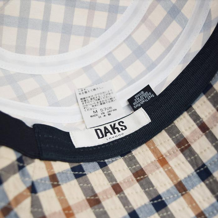DAKS レディース ハット ダックス 国産 日本製 UV 40代 50代 ハウスチェック 婦人 母の日 帽子 春夏 D9311 : ザ・カルチェラタンハット - 通販 - Yahoo!ショッピング