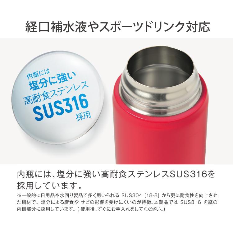 ピーコック魔法瓶工業 水筒 軽い 500ml以上 550ml ワンタッチ スポーツドリンク対応 保温保冷 軽量 ステンレス ピーコック魔法瓶公式 AKM-55 : ピーコック魔法瓶 ヤフー店 ...