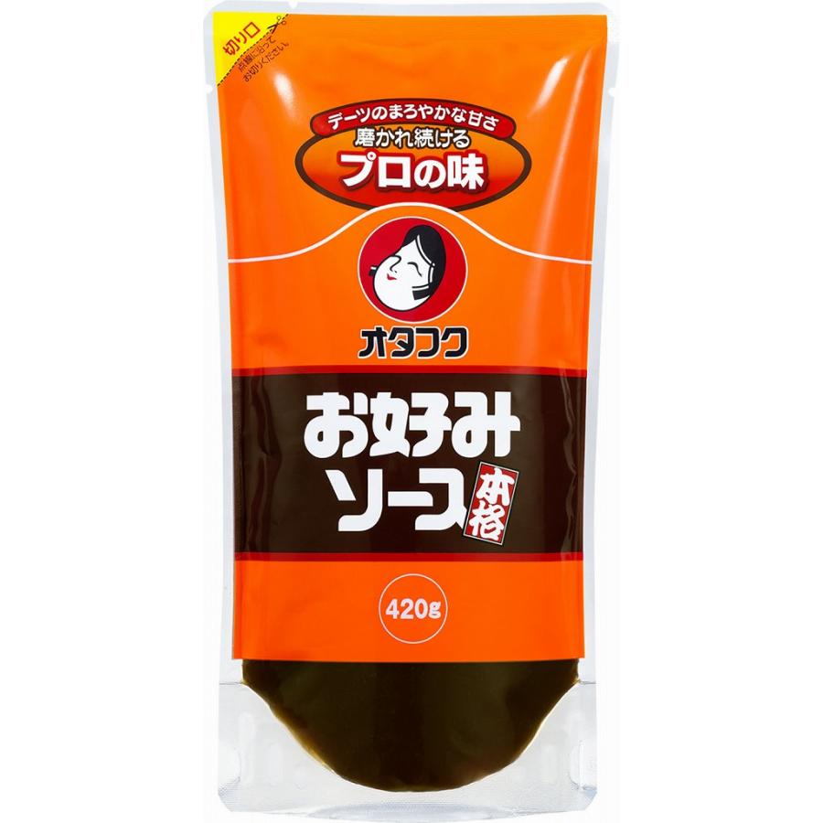 オタフク お好みソース 420g まとめ買い(×12)|4970077101114(011020) : スーパーフジの通販 FUJI netshop - 通販 - Yahoo!ショッピング