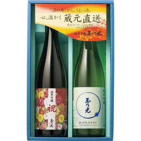 お歳暮 ギフト 送料無料 玉乃光酒造 純米吟醸 蔵元直送ギフト KNI-40 : スーパーフジの通販 FUJI netshop - 通販 - Yahoo!ショッピング
