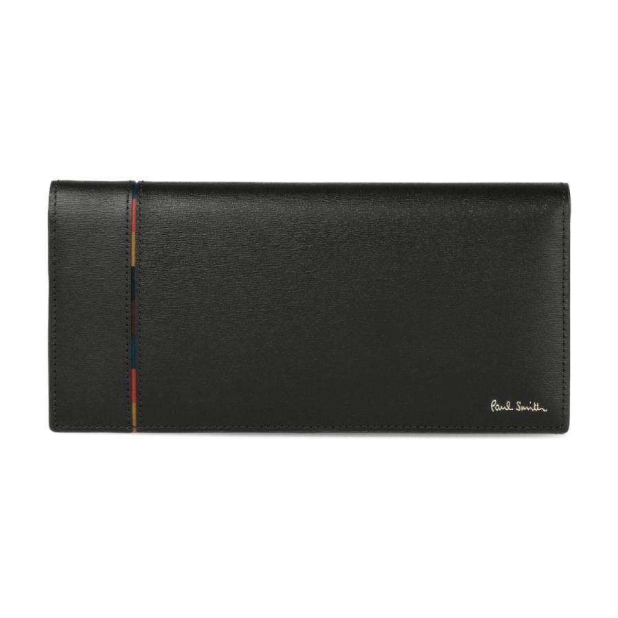 ポールスミス Paul Smith 長財布 マルチストライプ ブラック ポールスミス Paul Smith 長財布 マルチストライプ ブラック