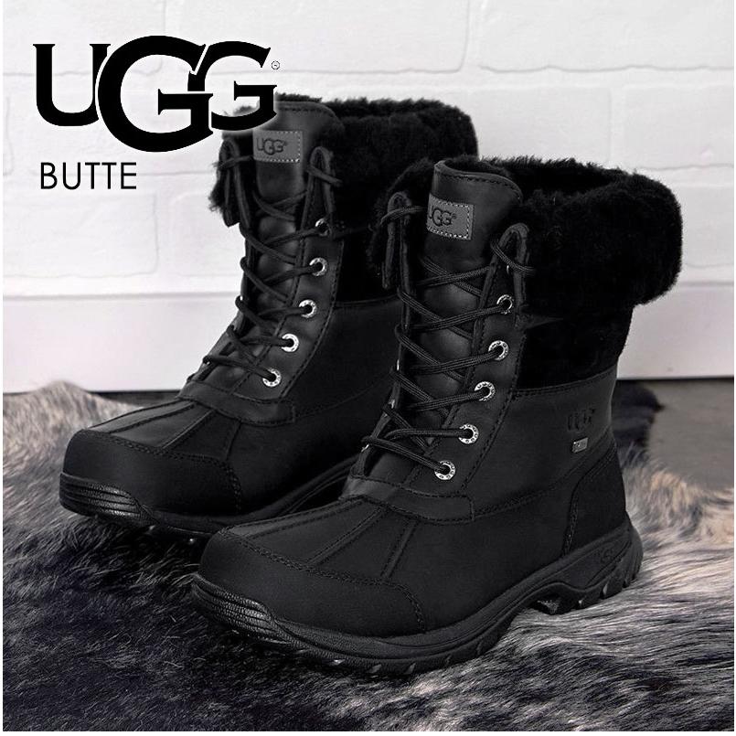 UGG（アグ） ビュート メンズ ブーツ アウトドア 防水 スノー 5521 BUTTE アウトドア 登山 雪 防水 暖 防寒 定番 靴 ...