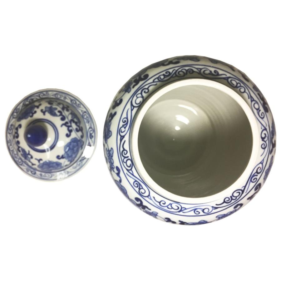 THE-SECRET-GARDEN シノワズリ Blue & White 飾り壺 ジンジャー THE-SECRET-GARDEN シノワズリ Blue & White 飾り壺 ジンジャー