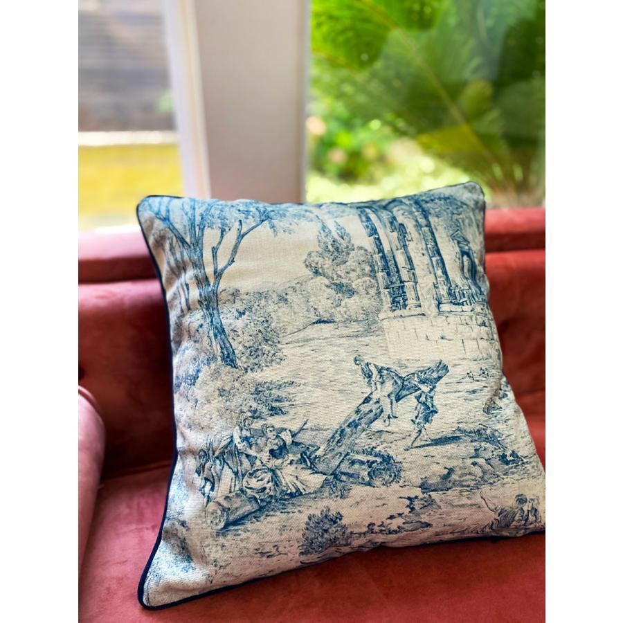 THE-SECRET-GARDEN Blue &White シノワズリ クッションカバー 全 THE-SECRET-GARDEN Blue &White シノワズリ クッションカバー 全