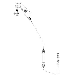 KVK 洗髪水栓ホルダー組 壁付タイプ HC583 送料無料 FA547T10等用 旧MYM クリナップ社向け 洗面用 水栓金具 補修部品 : hc583 : the-shop-live ...
