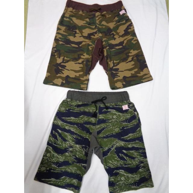 CUSHMAN クッシュマン MINI PILE SWEAT SHORTS 26872 スウェットショートパンツ タイガーカモ ウッドランドカモ 迷彩 短パン : THE WHITE’S ...