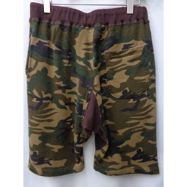 CUSHMAN クッシュマン MINI PILE SWEAT SHORTS 26872 スウェットショートパンツ タイガーカモ ウッドランドカモ 迷彩 短パン : THE WHITE’S ...